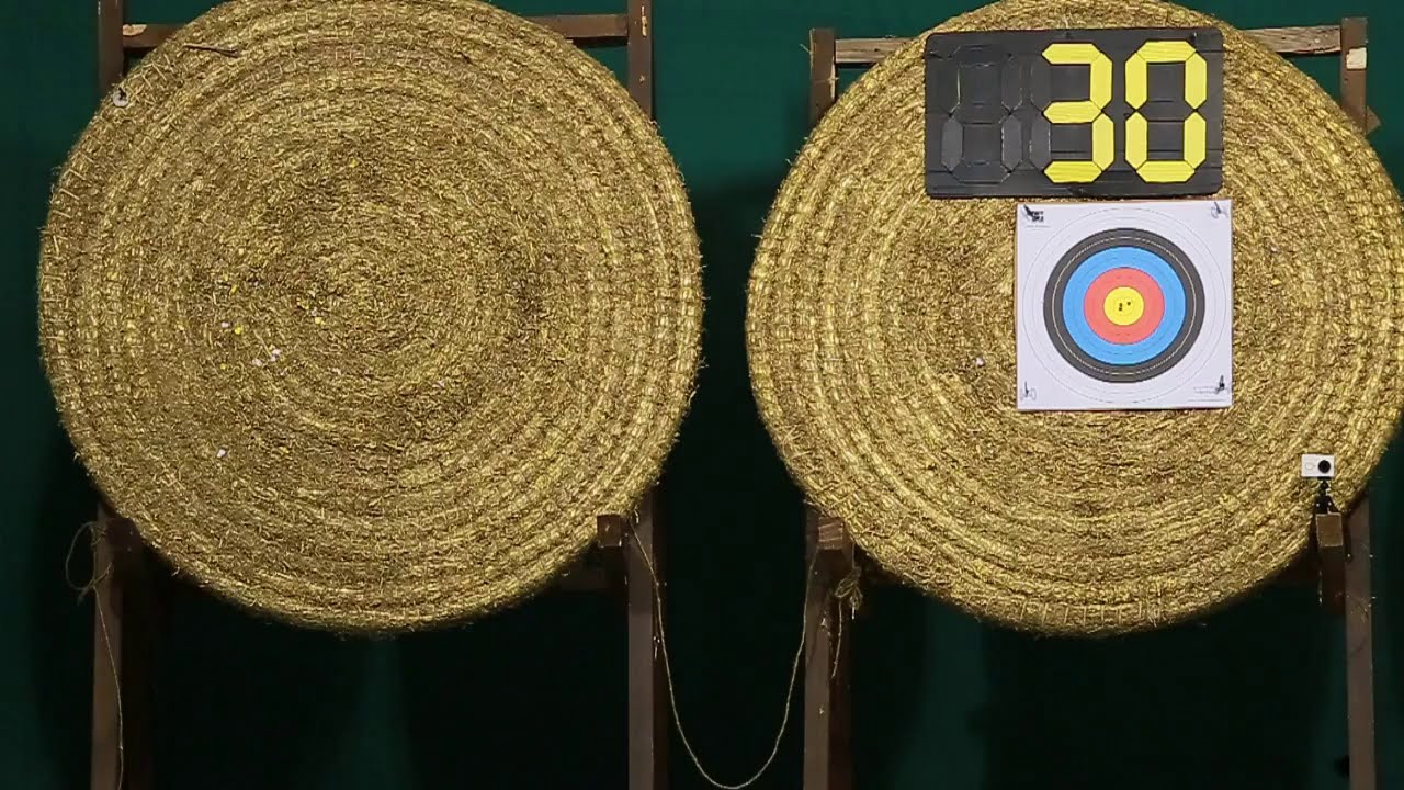 Barebow Arco Nudo doppio 30 in diretta - YouTube