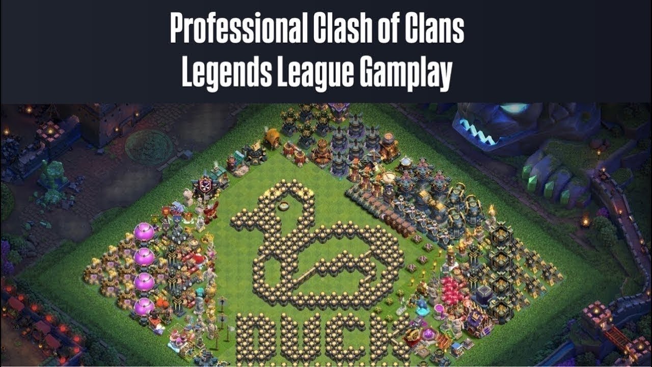 Day 6 of COC Global Legends Trophy Pushing Using Dragons and RC Charge ...