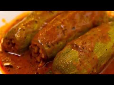 Stuffed Zucchini with Meat in 1 Minute (Kousa Mahshi)