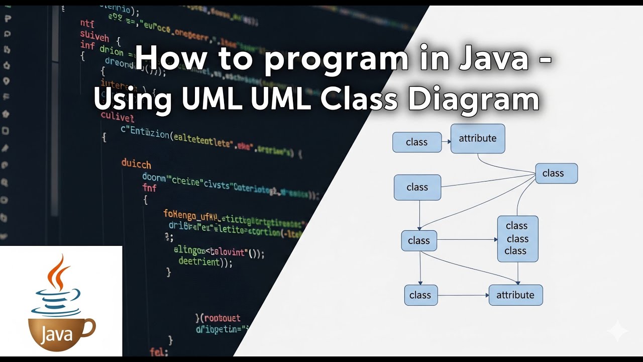 Como programar em Java Utilizando DIAGRAMA de Classe da UML - YouTube