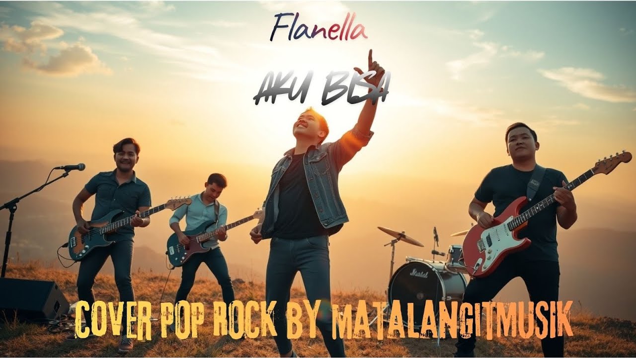 Flanella - Aku Bisa (Cover pop rock by matalangitmusik) | #fyp #viral # ...