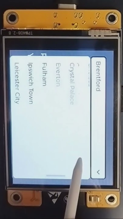 LVGL ESP32-2432S028R Display SD Card data (Tutorial Link In Description for Beginners) - YouTube