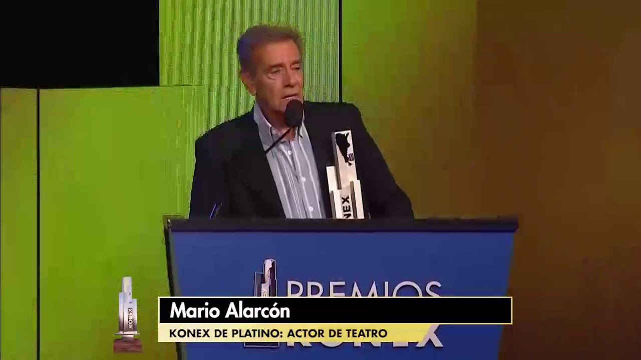 Mario Alarcón - Premio Konex de Platino 2021: Actor de Teatro - YouTube