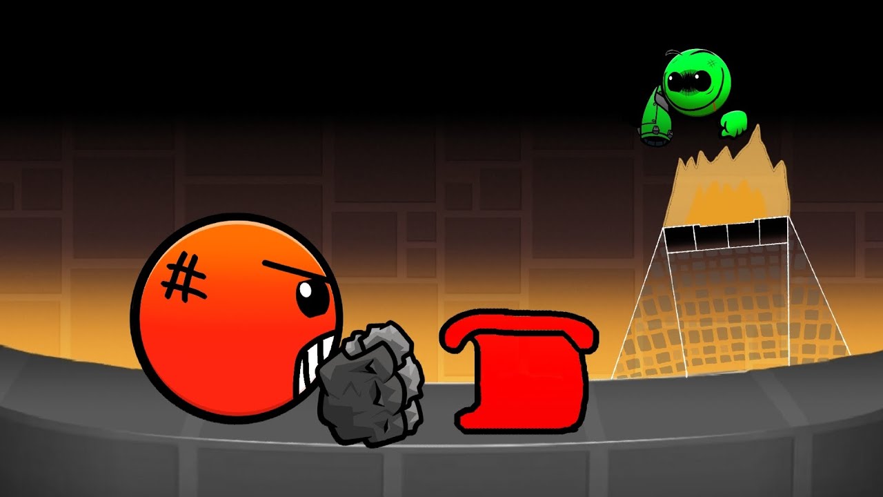 ROCK ON THE GROUND🪨🌱 | geometry dash - YouTube