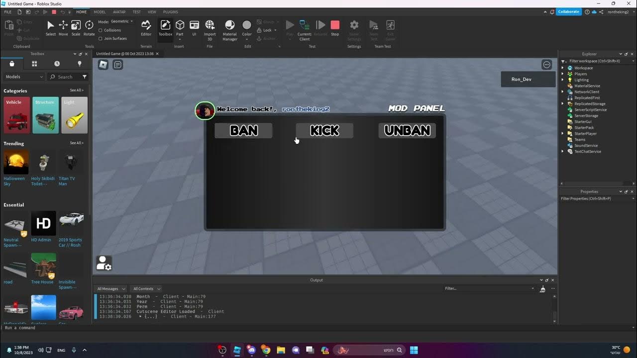Custom Mod Panel - YouTube