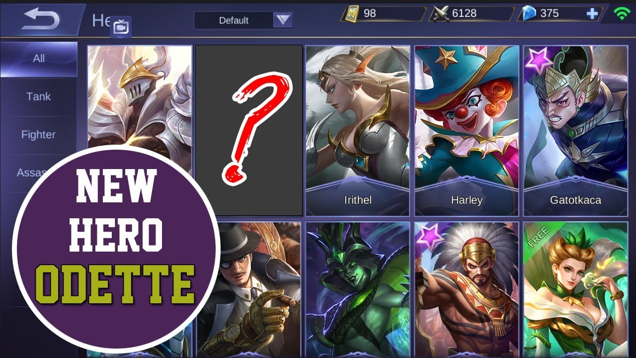 NEW HERO ODETTE MOBILE LEGENDS - YouTube