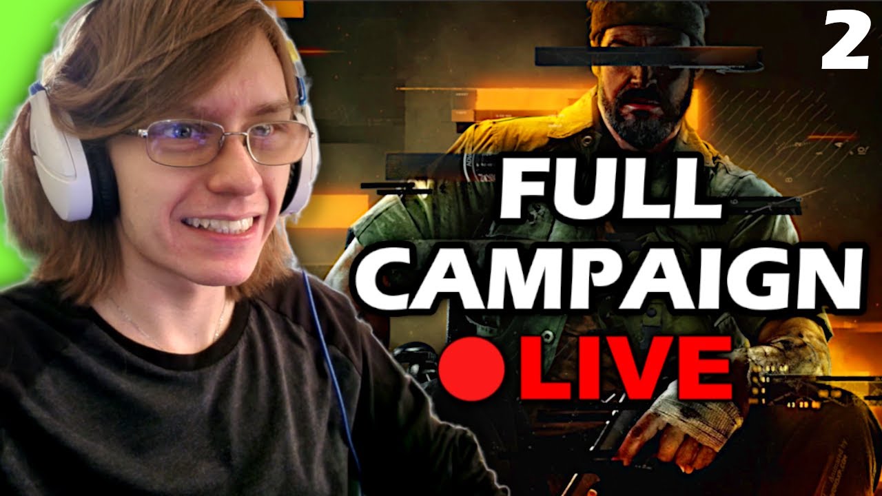 Black Ops 6 Campaign FULL PLAYTHROUGH! - LIVE - YouTube