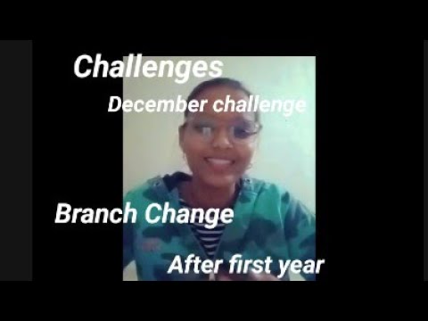 BRANCH CHANGE | AKTU | DECEMBER CHALLENGE | - YouTube