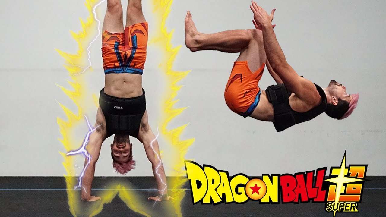 Dragon Ball Super Goku Training In Real Life (DBS Parkour) - YouTube