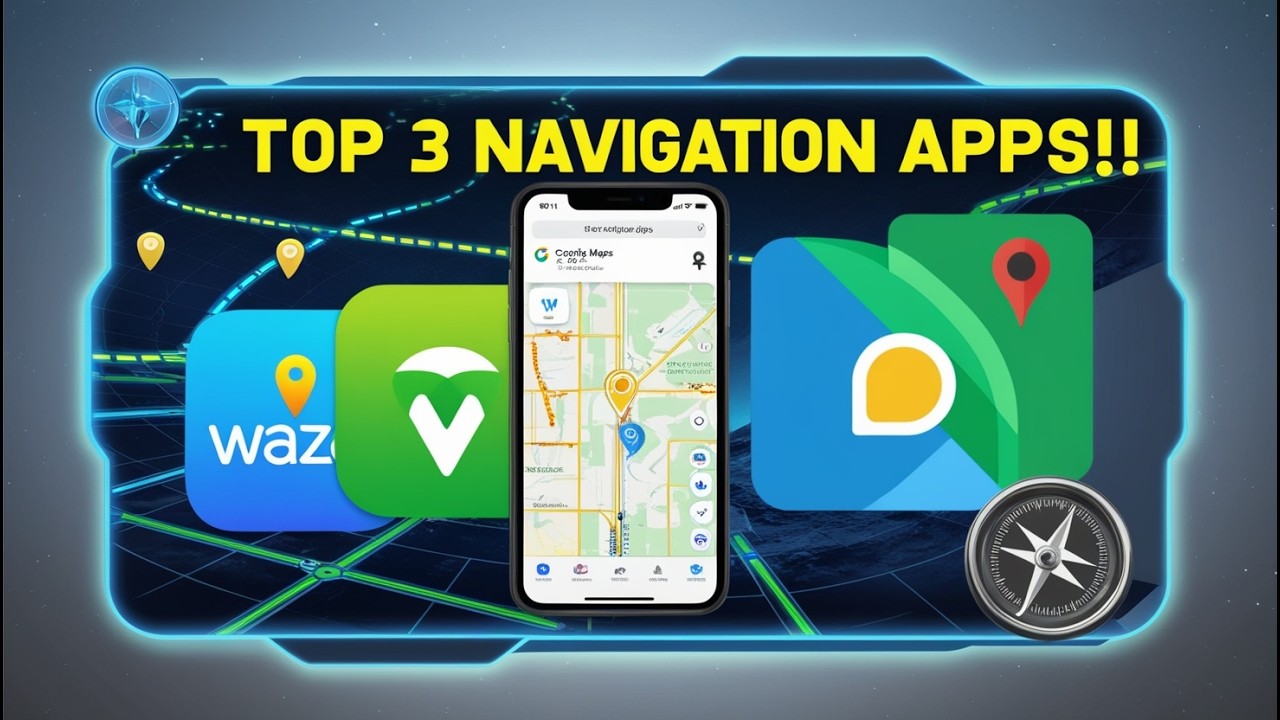 Top 3 Apps for Navigation You Need to Try! - YouTube