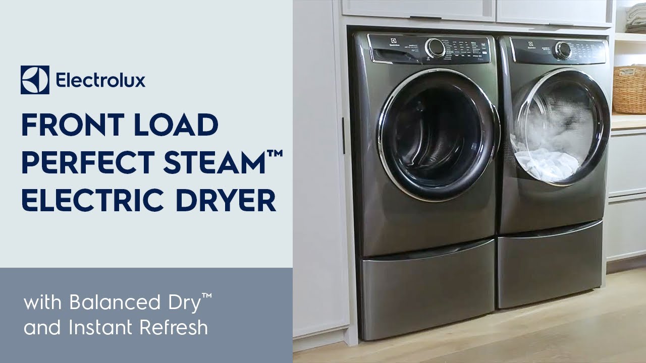 Perfect Steam Electric Dryer with Balanced Dry & Instant Refresh - YouTube