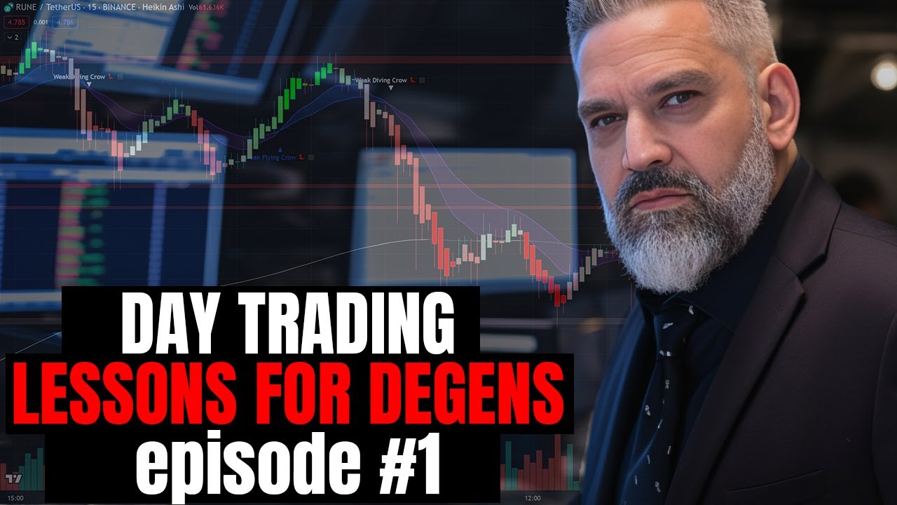Day Trading Lessons for Degens ep 1 - YouTube