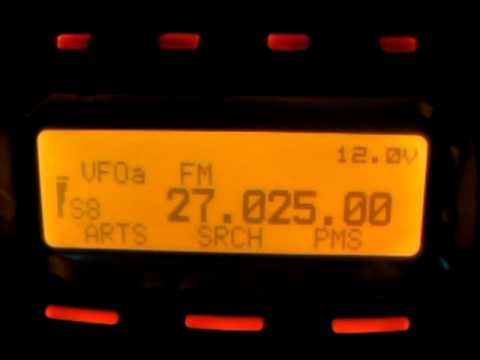 CB channel 6 27025 kHz Warning message - YouTube