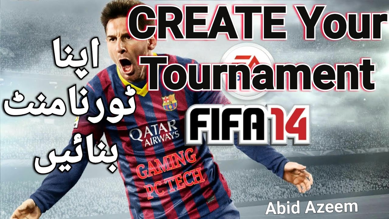 How To Create A Tournament On Fifa 14 - YouTube