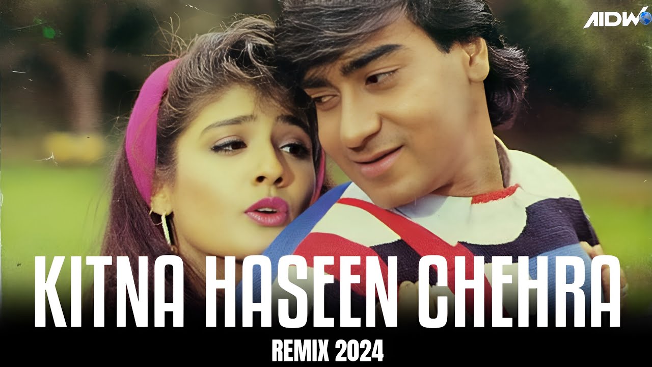 Kitna Haseen Chehra Remix | Kumar Sanu | Nadeem-Shravan | Dilwale (1994 ...