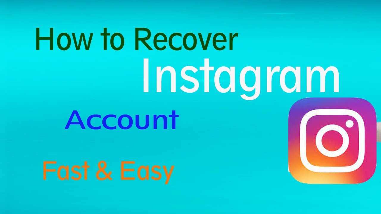 How to Recover Instagram Account|Recover Disabled Instagram - YouTube