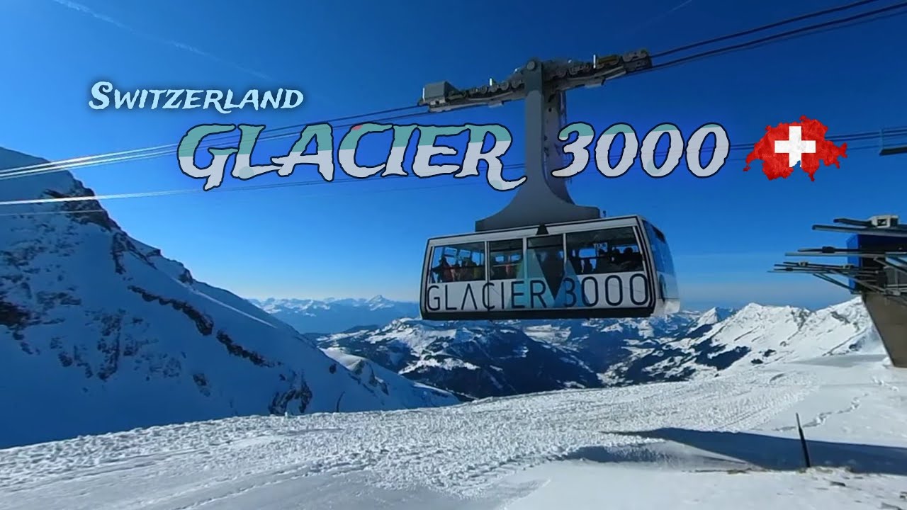 Glacier 3000 - Switzerland 360View #360 #panorama #views #vr - YouTube