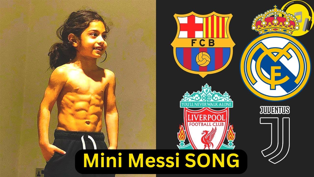 🎵 Mini Messi song - Light on the Field (Arat Hosseini ) | football song ...