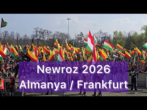 Frankfurt’ta Newroz kutlandı 2026