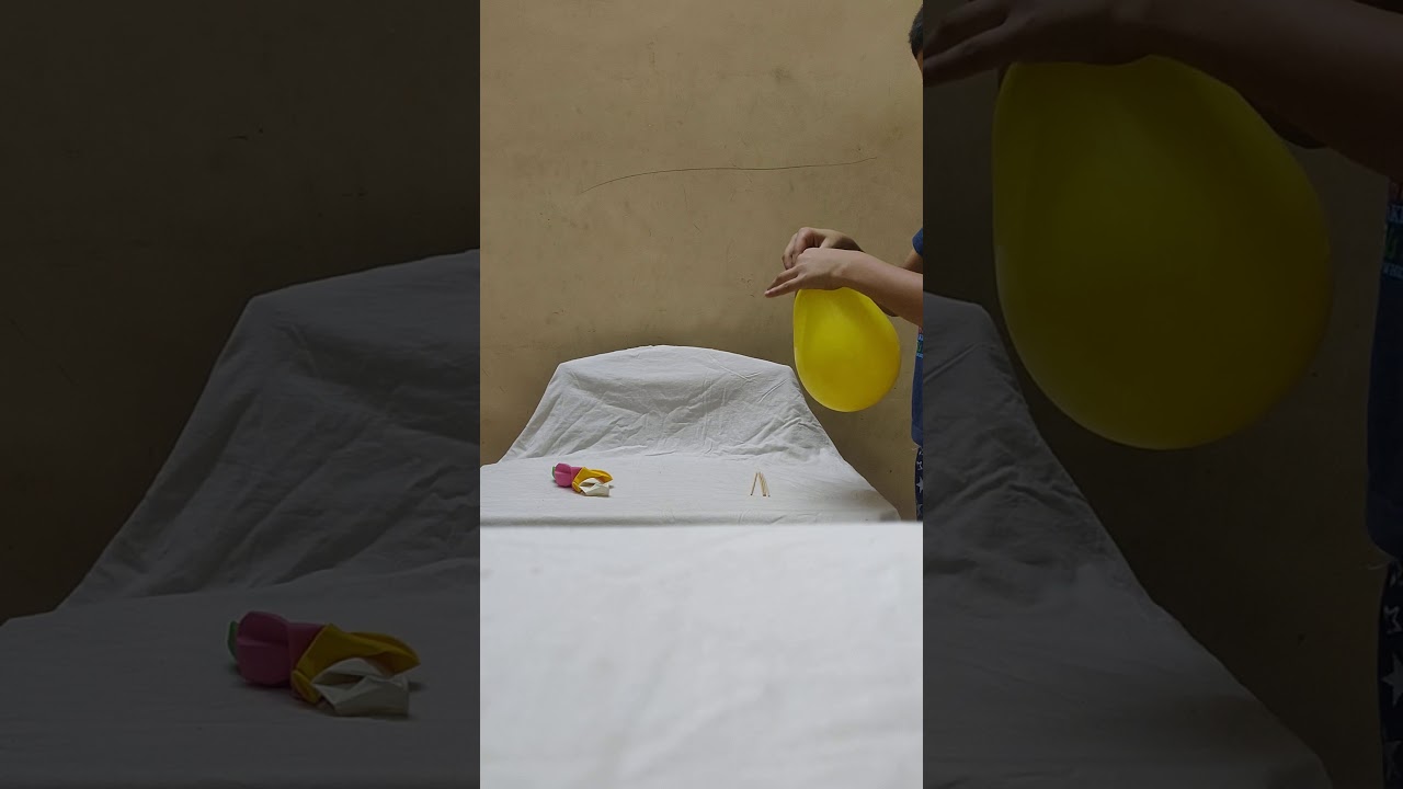 Experiment of balloon - YouTube