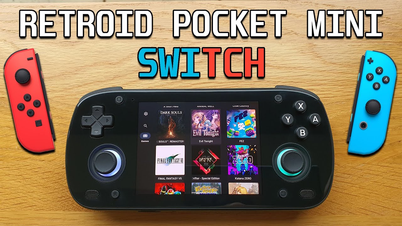 Switch 4:3 Showcase on the Retroid Pocket Mini - YouTube