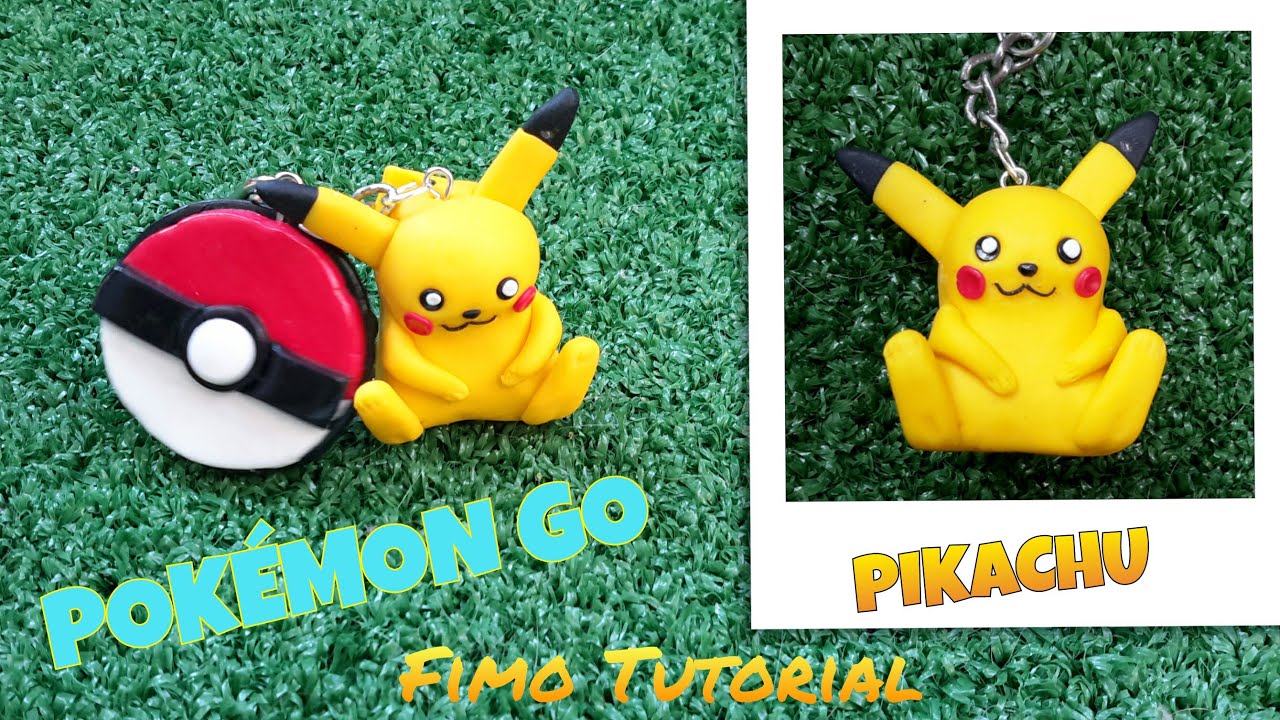 POKÉMON GO Fimo Schlüsselanhänger TUTORIAL - Pikachu Teil 2 *Krikreativ ...