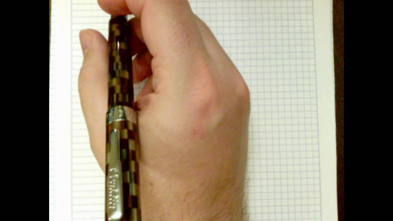Stylograph Review + Writing with a Stub Nib - YouTube