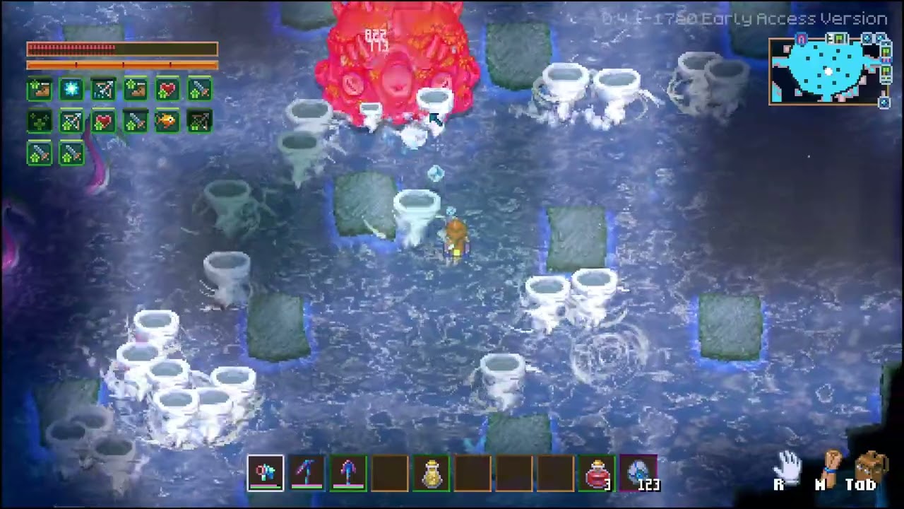 Killing Omoroth with Bubble gun build | Core Keeper - YouTube