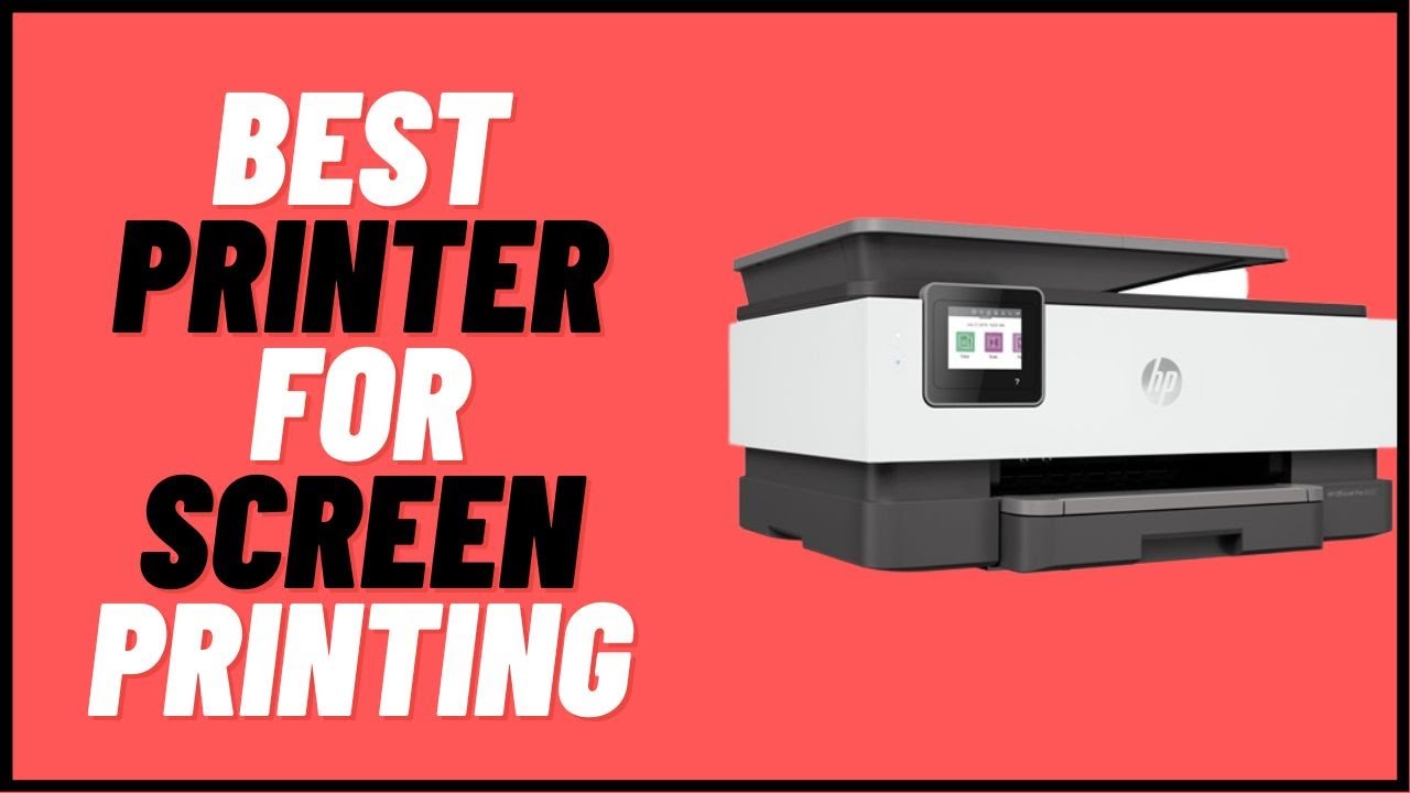 7 Best Printer For Screen Printing- Only 10% Knows - YouTube