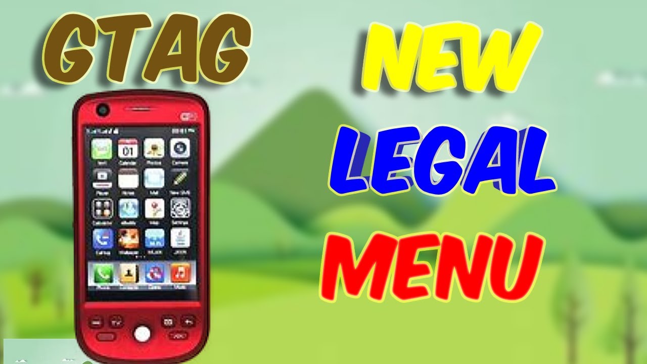 THE BEST legal GTAG MENU - YouTube