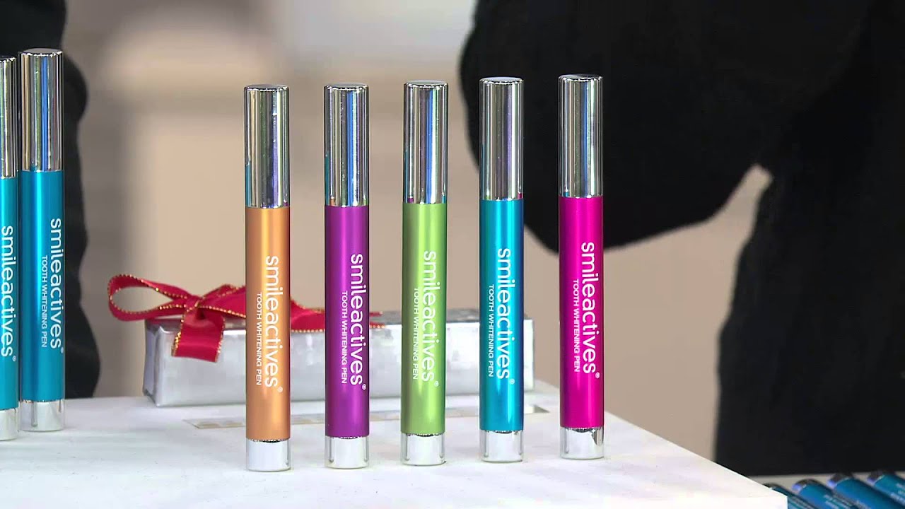 Smileactives Holiday Set of 5 Teeth Whitening Pens with Jill Bauer ...