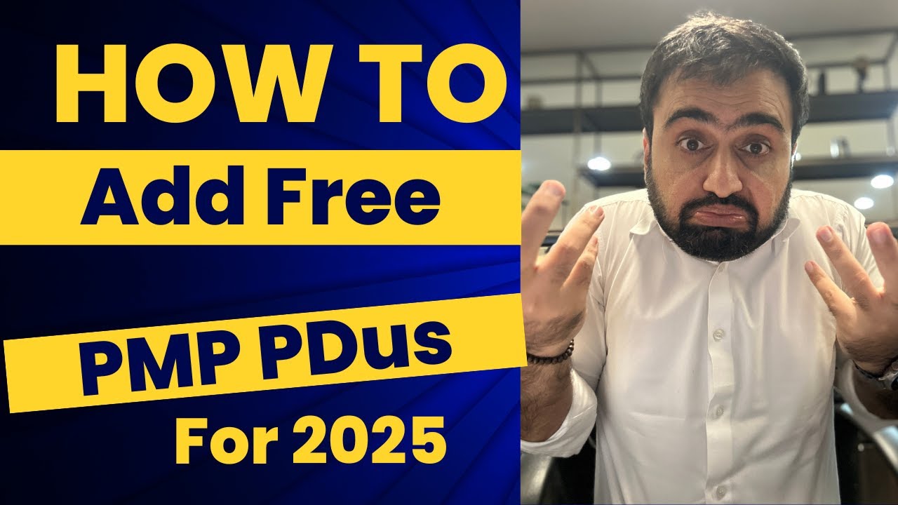 3 Easy Steps to Add ALL Your PDUs for PMI Certification FAST - YouTube