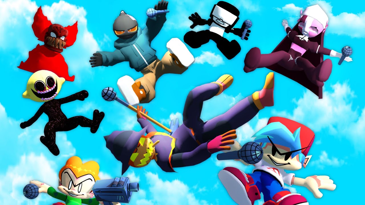 FNF • Legendary Ragdolls in Garry's Mod • Part 16 (GMOD, Slides) - YouTube