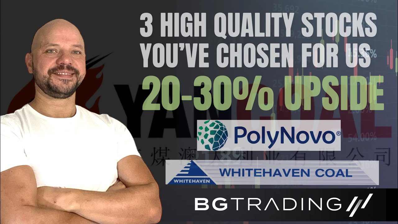 2 VERY HIGH YIELD STOCKS + 1 HIGH QUALITY GROWTH STOCK | COAL STOCKS ...