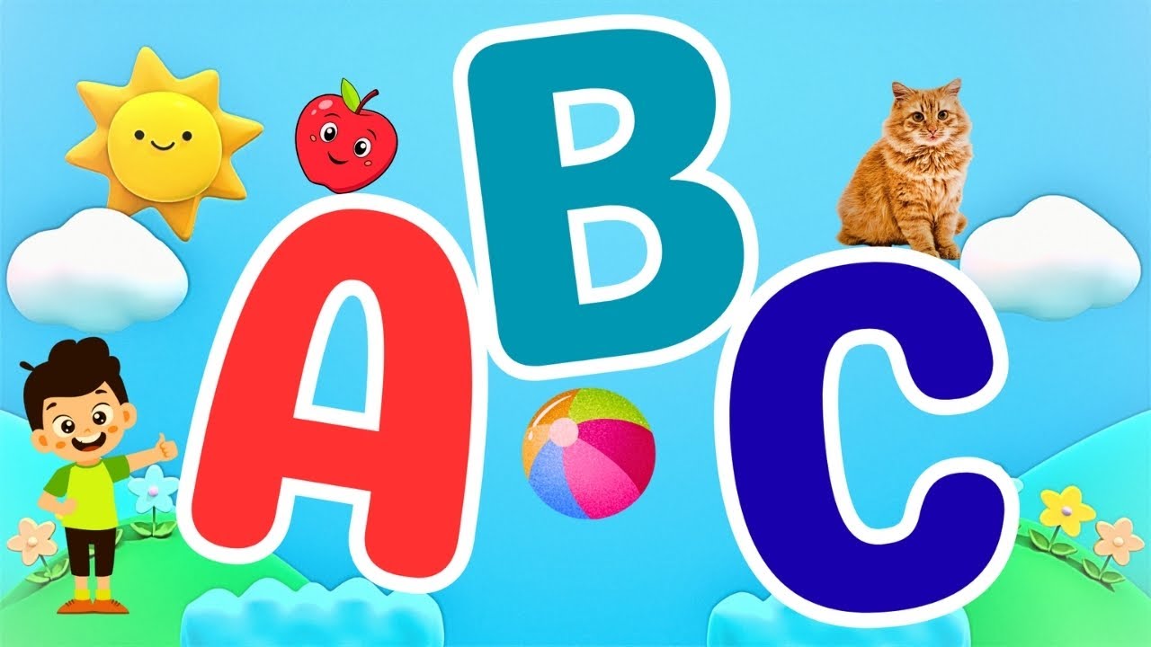 "ABC Alphabet Learning Video for Kids" | A to Z letters - YouTube