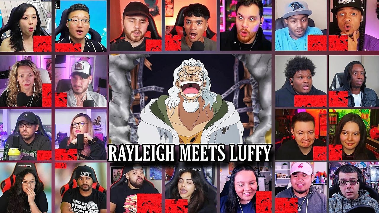 Rayleigh Meets Luffy Reaction Mashup | Conquerors Haki | One Piece ...