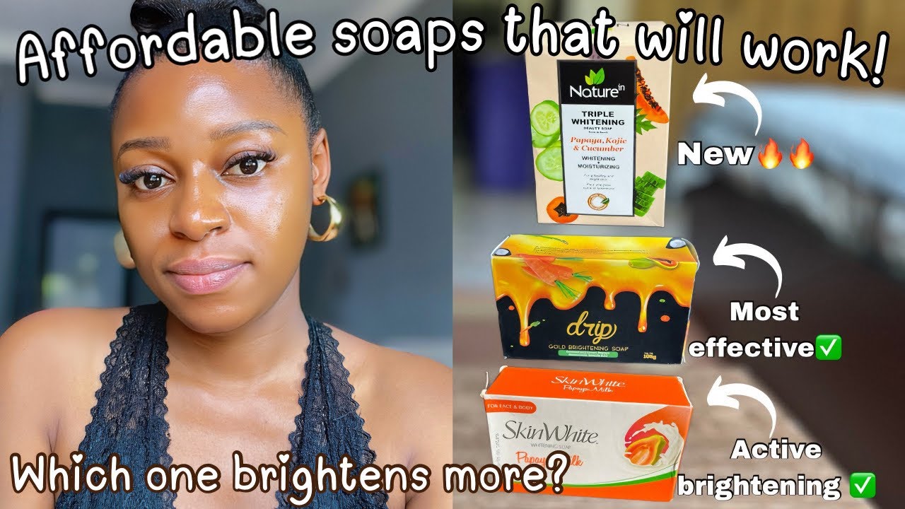 Top 3 affordable bar soaps for skin brightening (less than $1💵) | Best ...