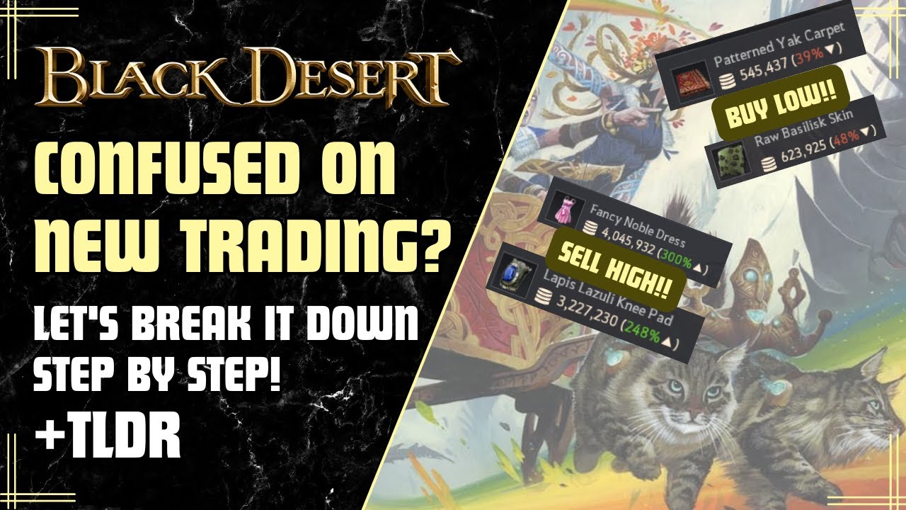 BDO - New Trading Revamp TLDR + Step by Step #blackdesertonline #bdo ...