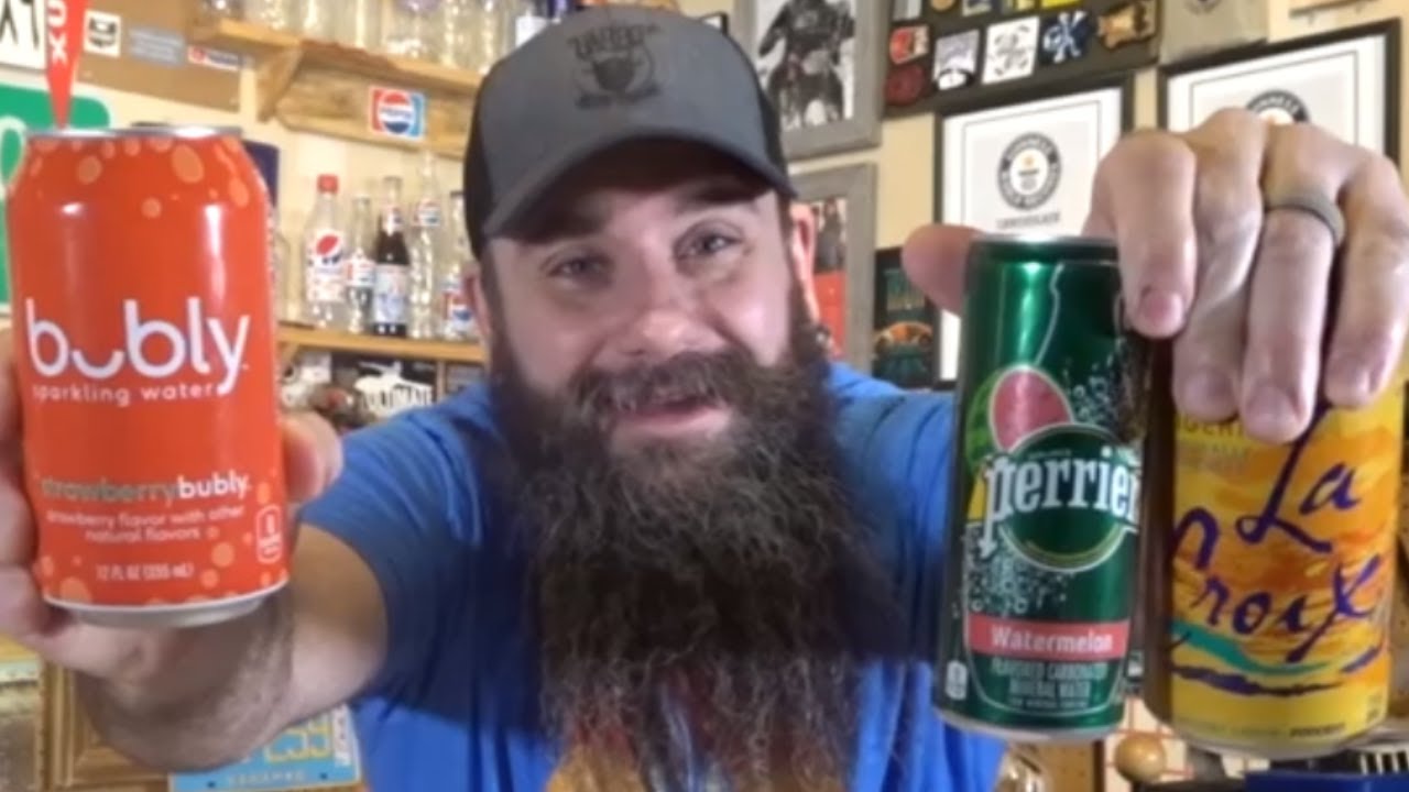 A Manly Review of Sparkling Water - YouTube