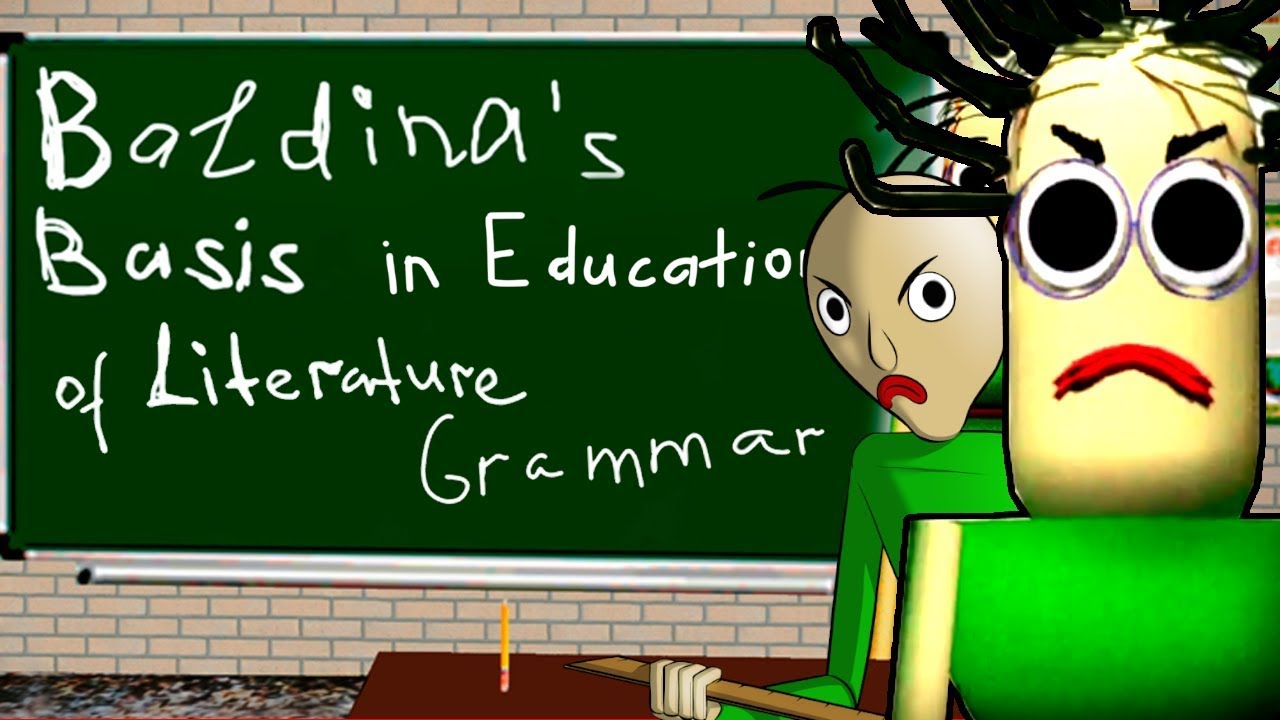 BALDI'S GIRLFRIEND?! - BALDINA'S BASIS IN EDUCATION LITERARY GRAMMAR ...