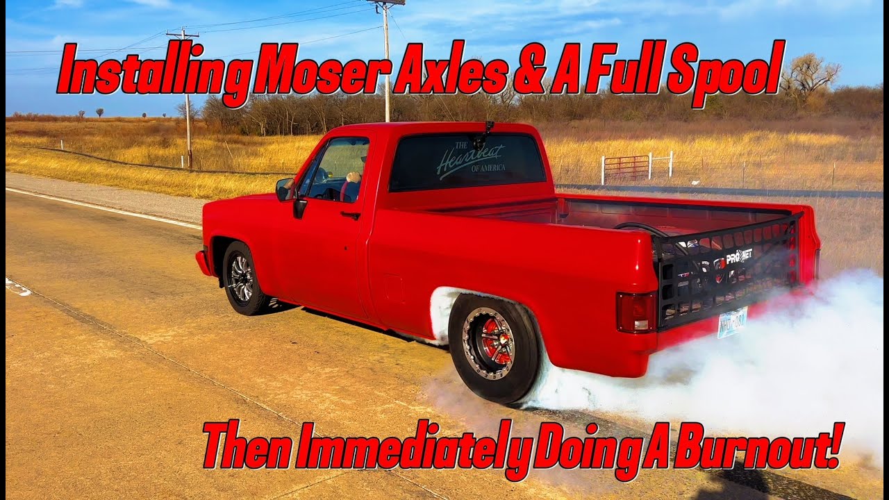 Installing a Full Spool And Moser Axles On The Nitrous C10 Then ...
