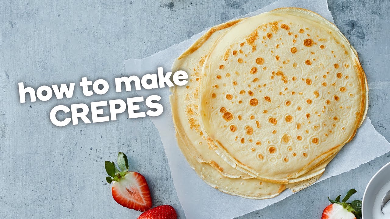 How to make crepes - YouTube