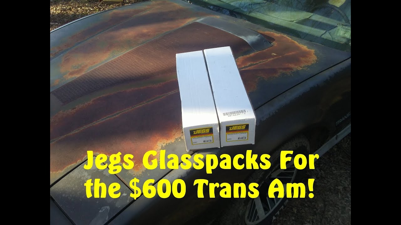 Stock 4 barrel 305 Glasspacks VS Straight Pipes - YouTube