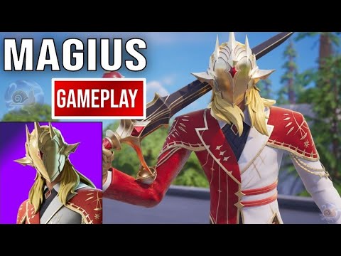 New Magius Skin Gameplay (Fortnite) - YouTube