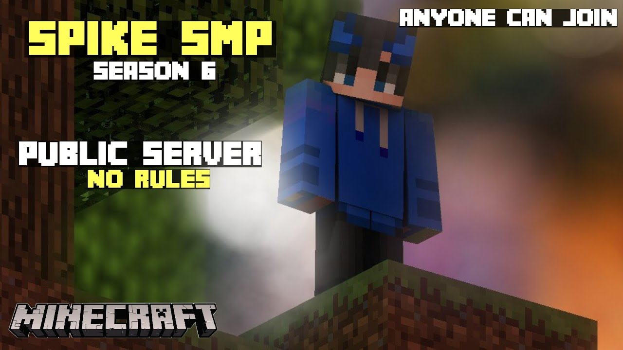 Spike SMP Season 6 Launched | Public Server | Minecraft Malayalam ...