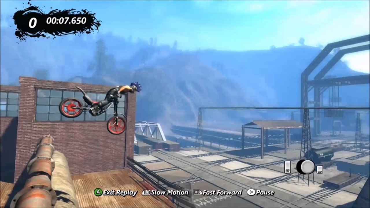 Trials Evolution - Train Yard - World Record (30.007) - YouTube