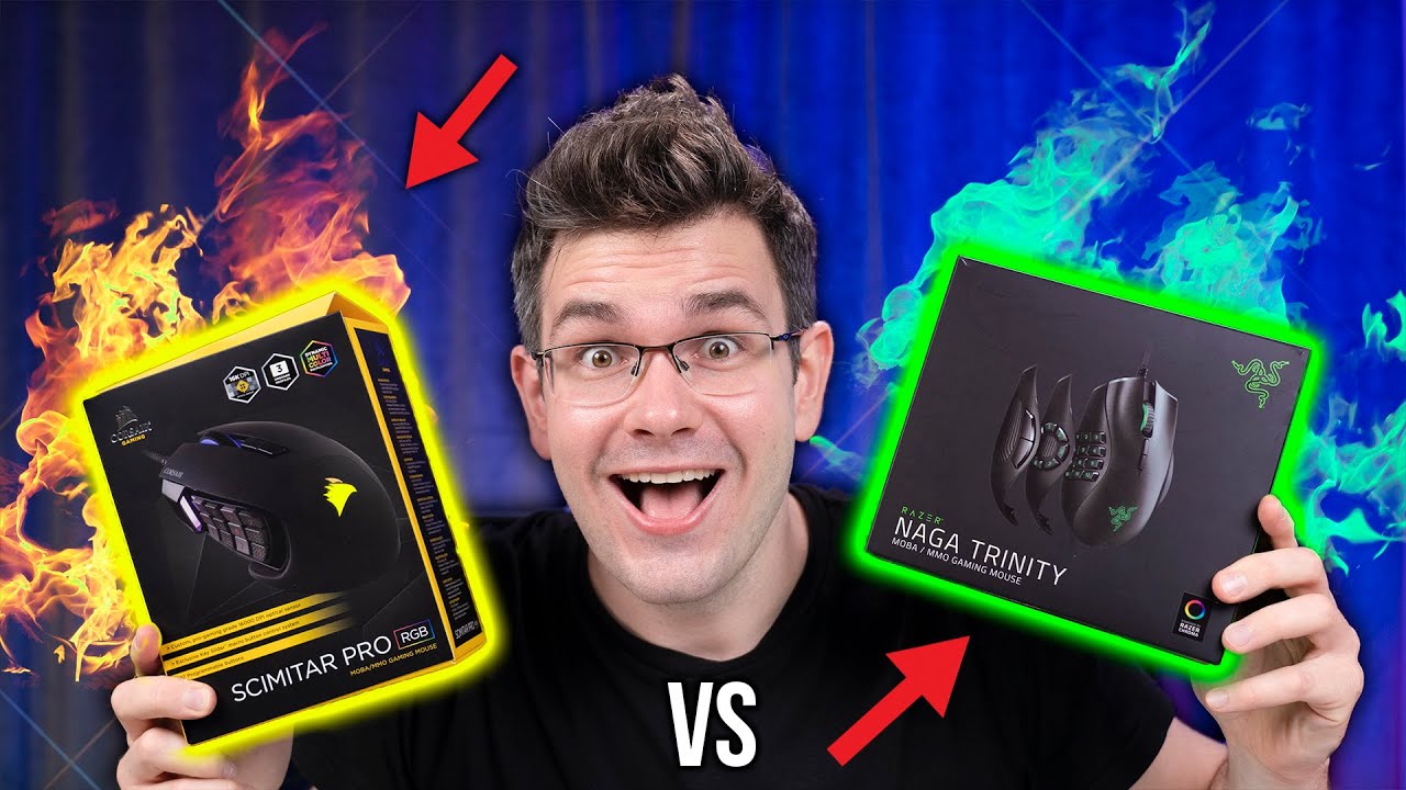 WIELKA BITWA MYSZEK - Razer vs Corsair 🐁 - YouTube