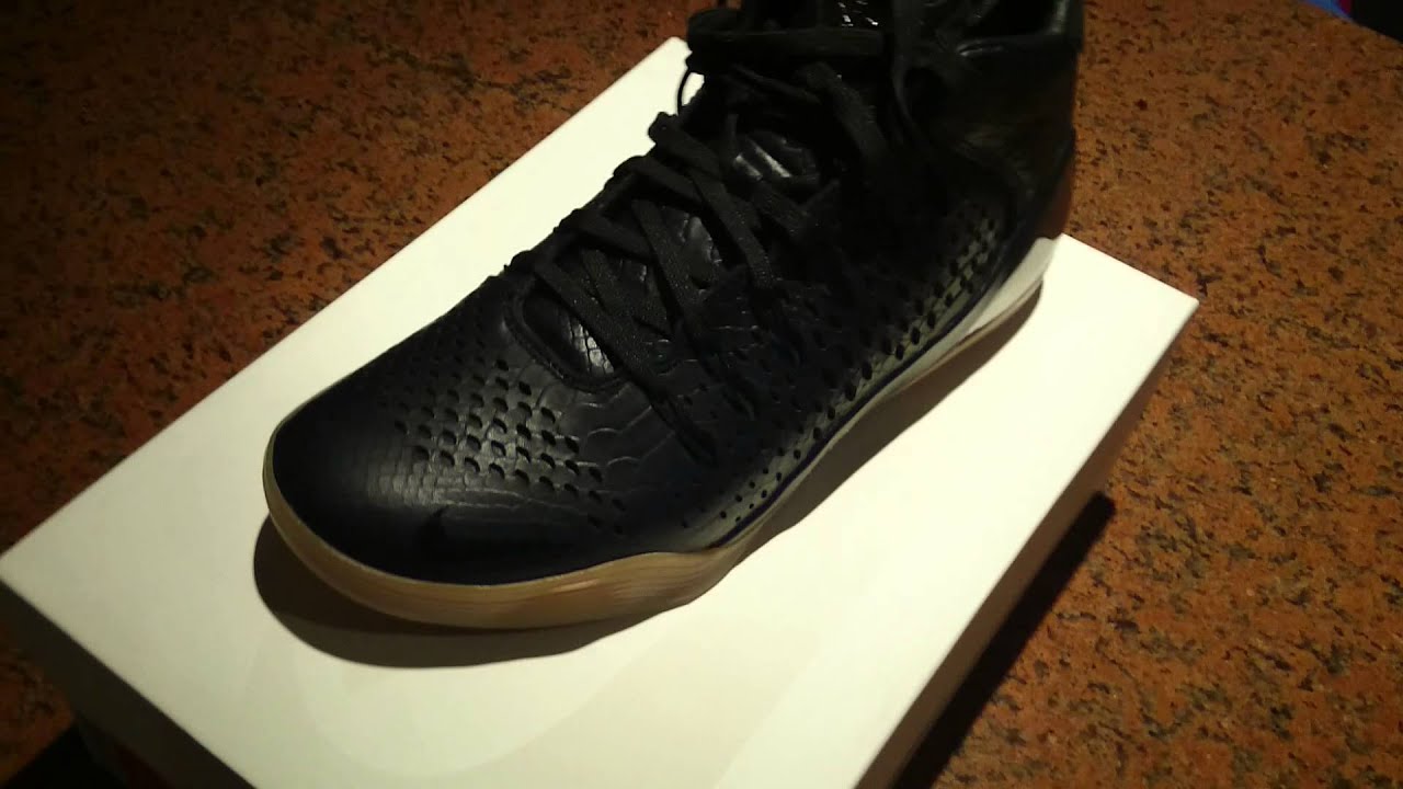 KOBE 9 MID EXT unboxing - YouTube