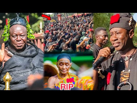 Oheneba EK Shakes Asantehemaa funeral with Amazing Performance #ohenebaekliveband 