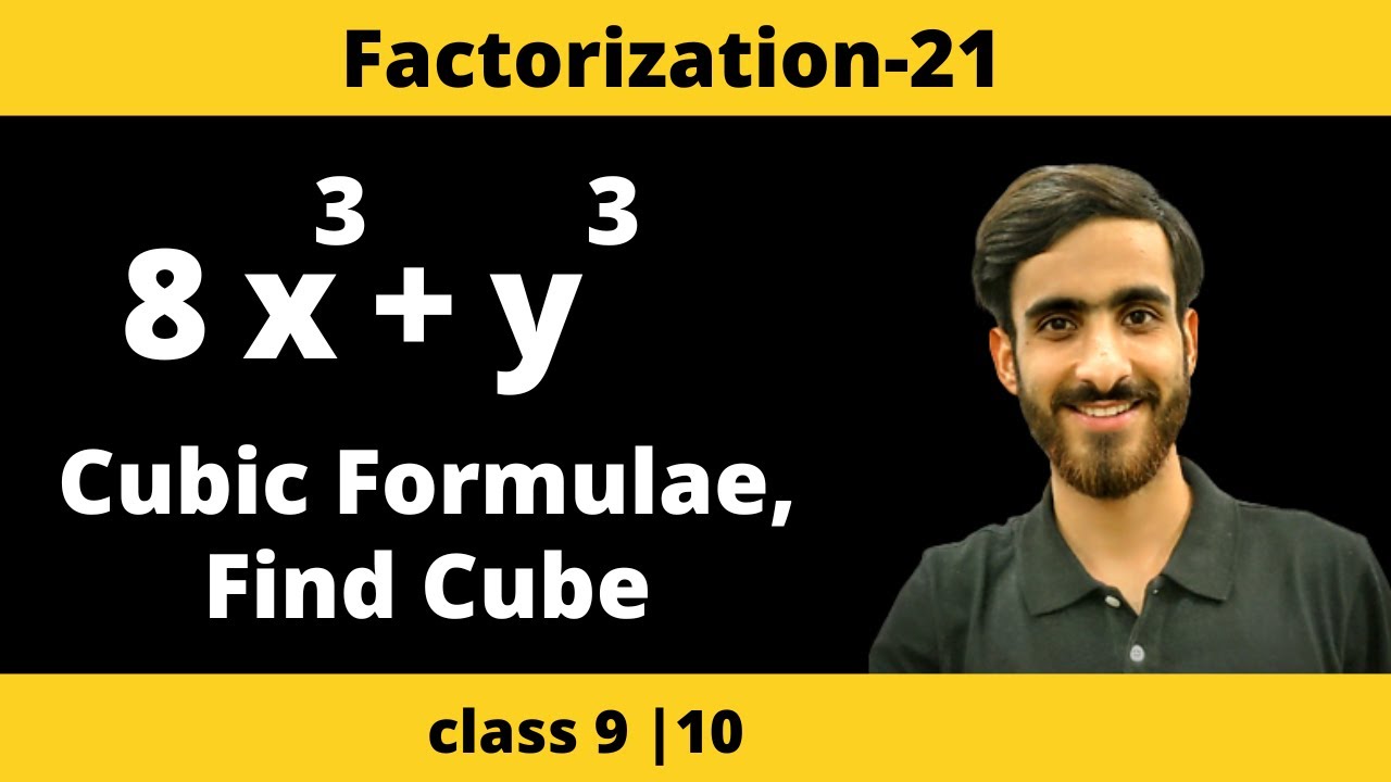 Cubic Formula | Factorization | New Maths Book 2022 | Maths | Class 9 ...